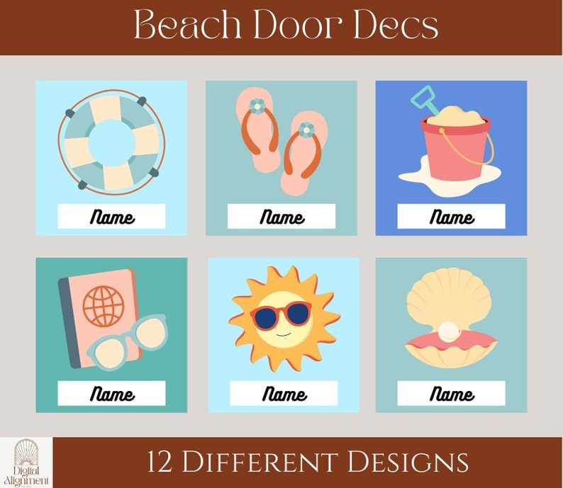 Beach Door Dec - Digital Download - Etsy