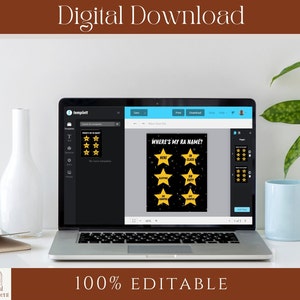 Solar System Where's My RA Sign - Digital Download - Etsy