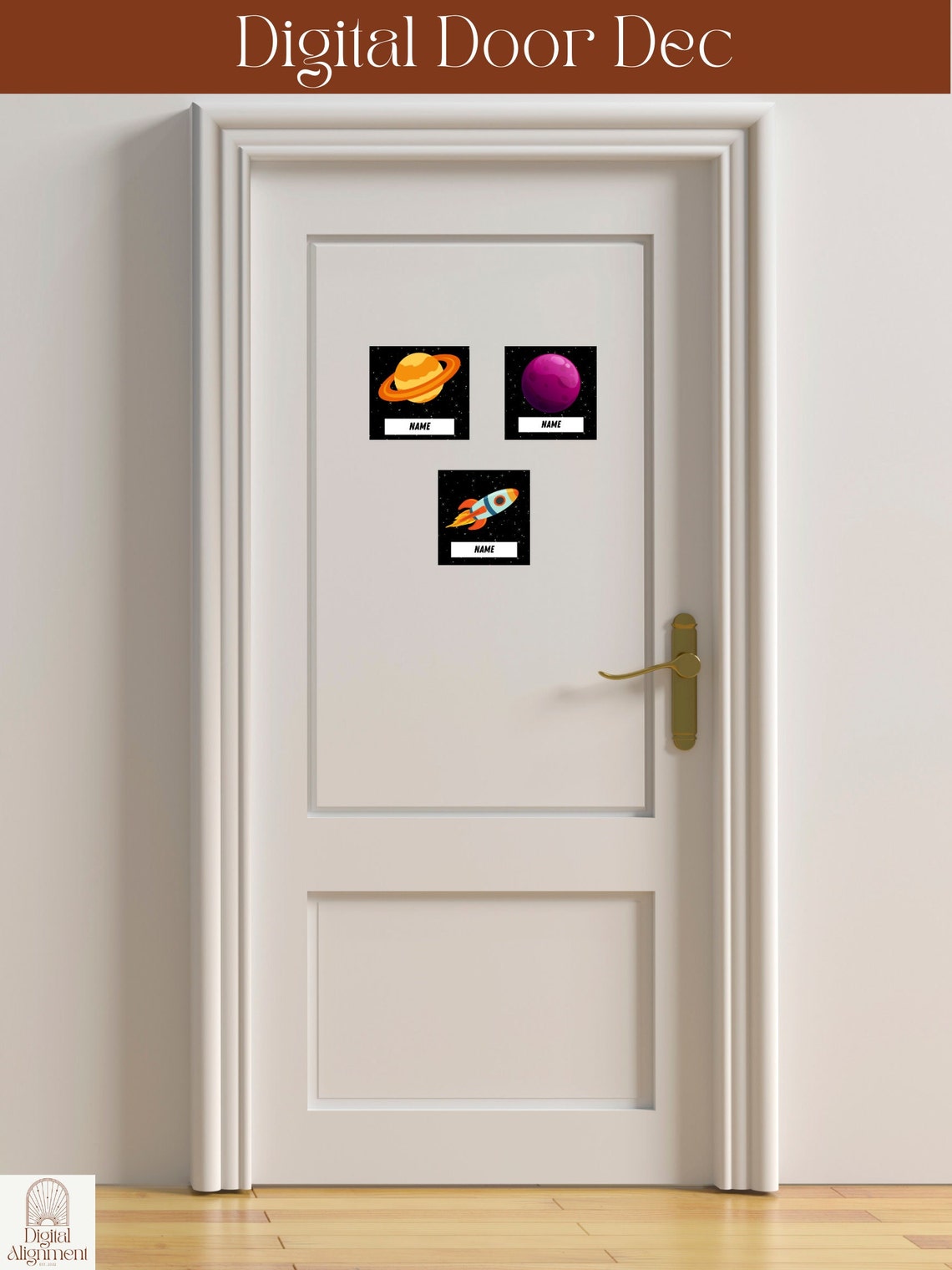 Solar System Door Dec - Digital Download - Etsy