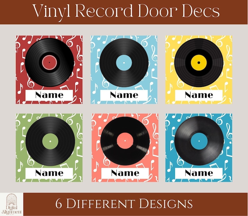 Vinyl Record Door Dec - Digital Download - Etsy