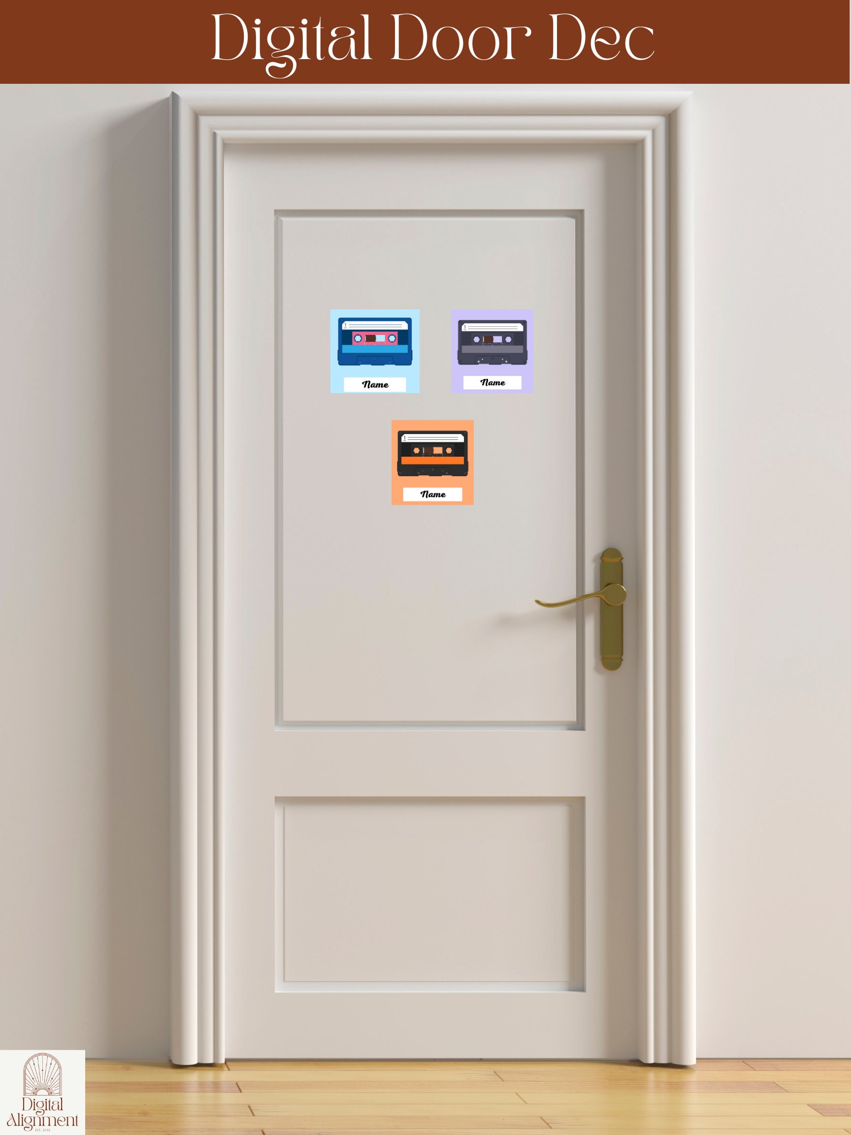 80s Cassette Door Dec - Digital Download - Etsy