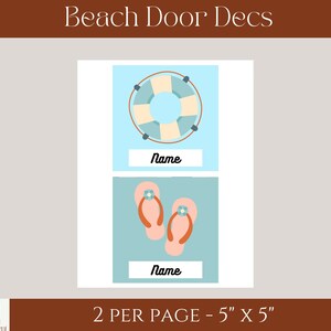 Beach Door Dec - Digital Download - Etsy