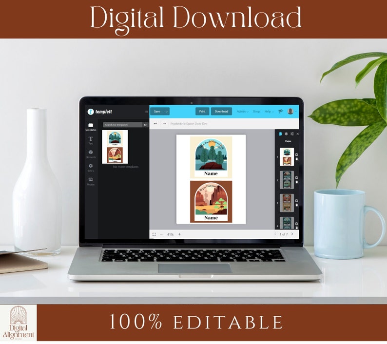 National Park Door Dec - Digital Download - Etsy