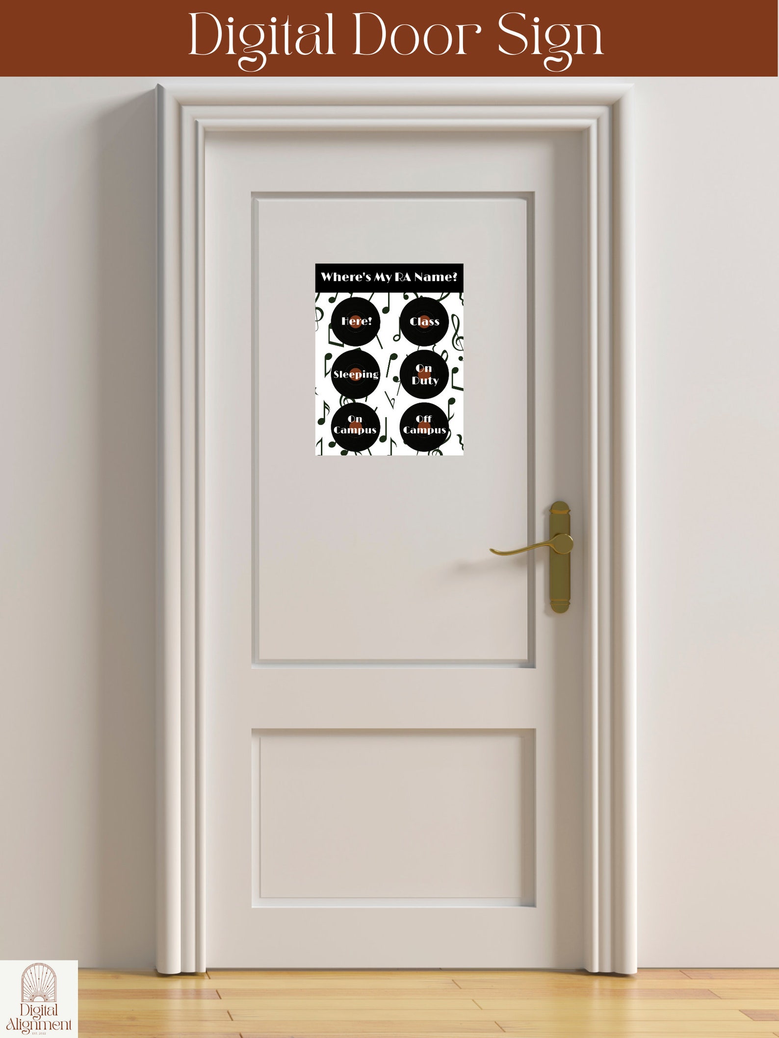Vinyl Record Where's My RA Sign - Digital Download - Etsy