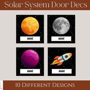 Solar System Door Dec - Digital Download - Etsy