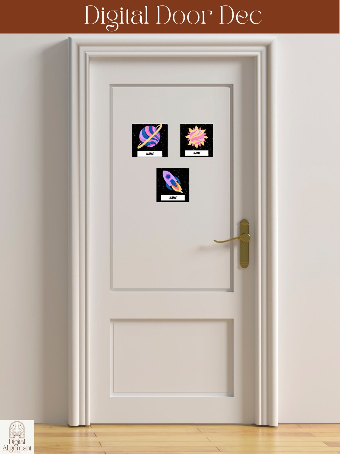 Psychedelic Space Door Dec - Digital Download - Etsy