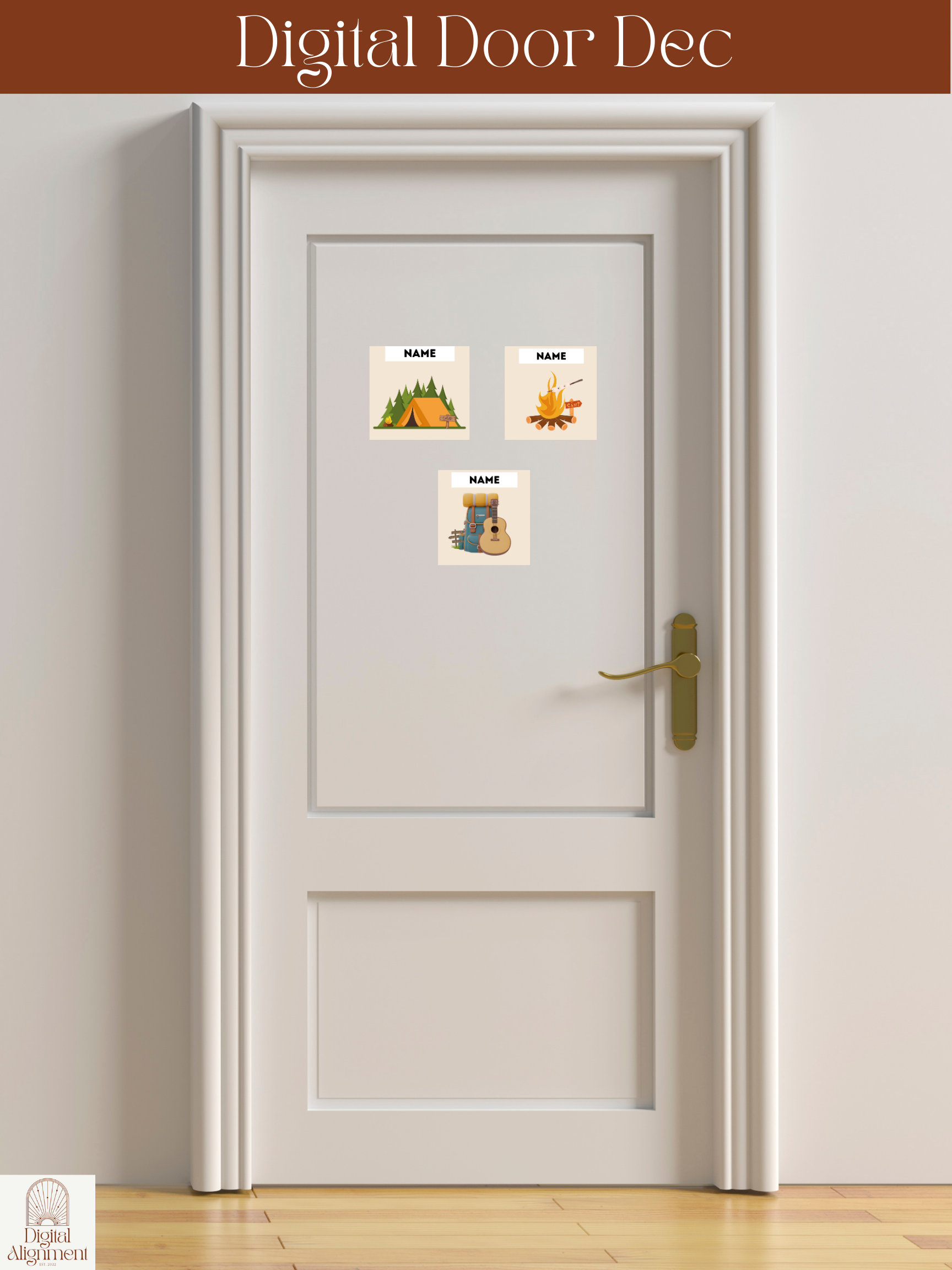 Camping Door Dec - Digital Download - Etsy