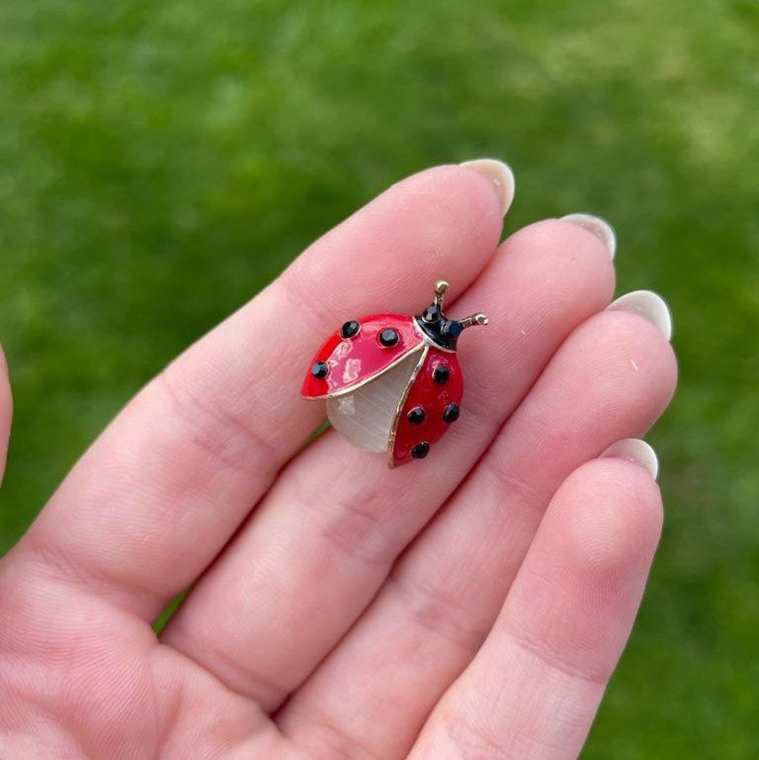Ladybird Brooch, Ladybug Brooches, Lucky Ladybird Pin, Brooches, Pins ...