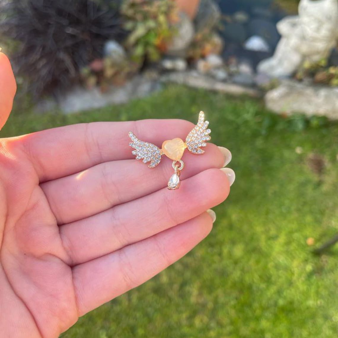 Angel Wing Brooch Angel Pin Brooch Jewellery Angel Wing - Etsy