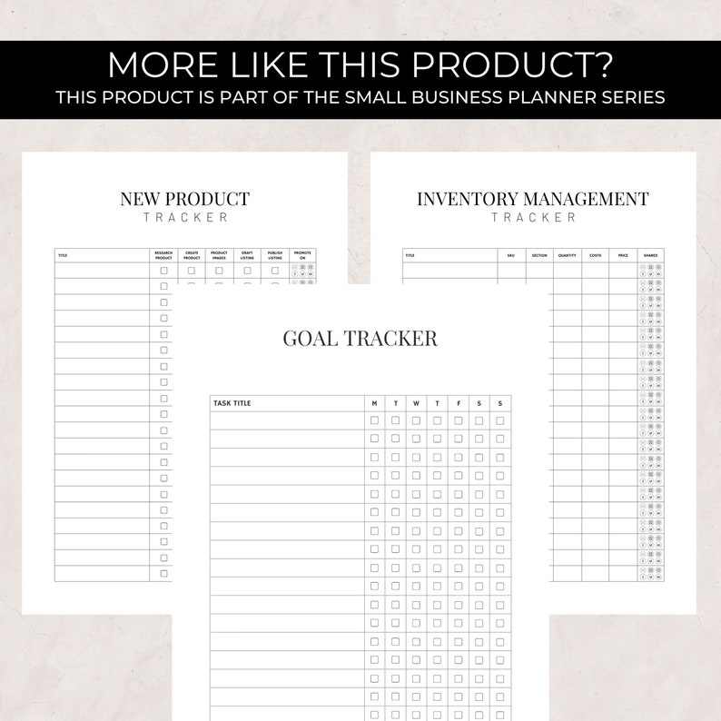 Weekly Habit Tracker Printable, Goal Setting Worksheet, Daily to Do ...