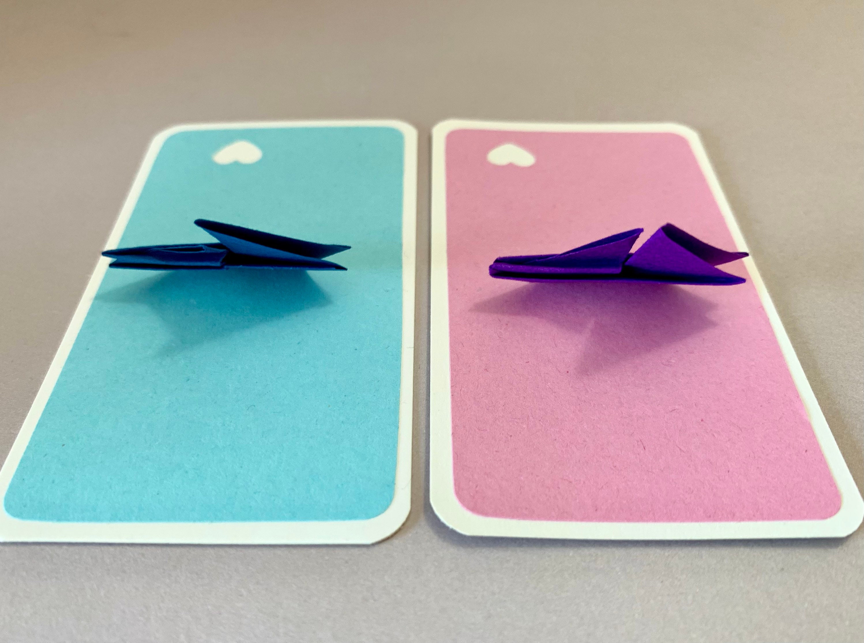 Origami Boat Mini Card Paper Boat Card Small Card - Etsy UK