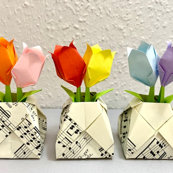 Origami Tulips - Etsy