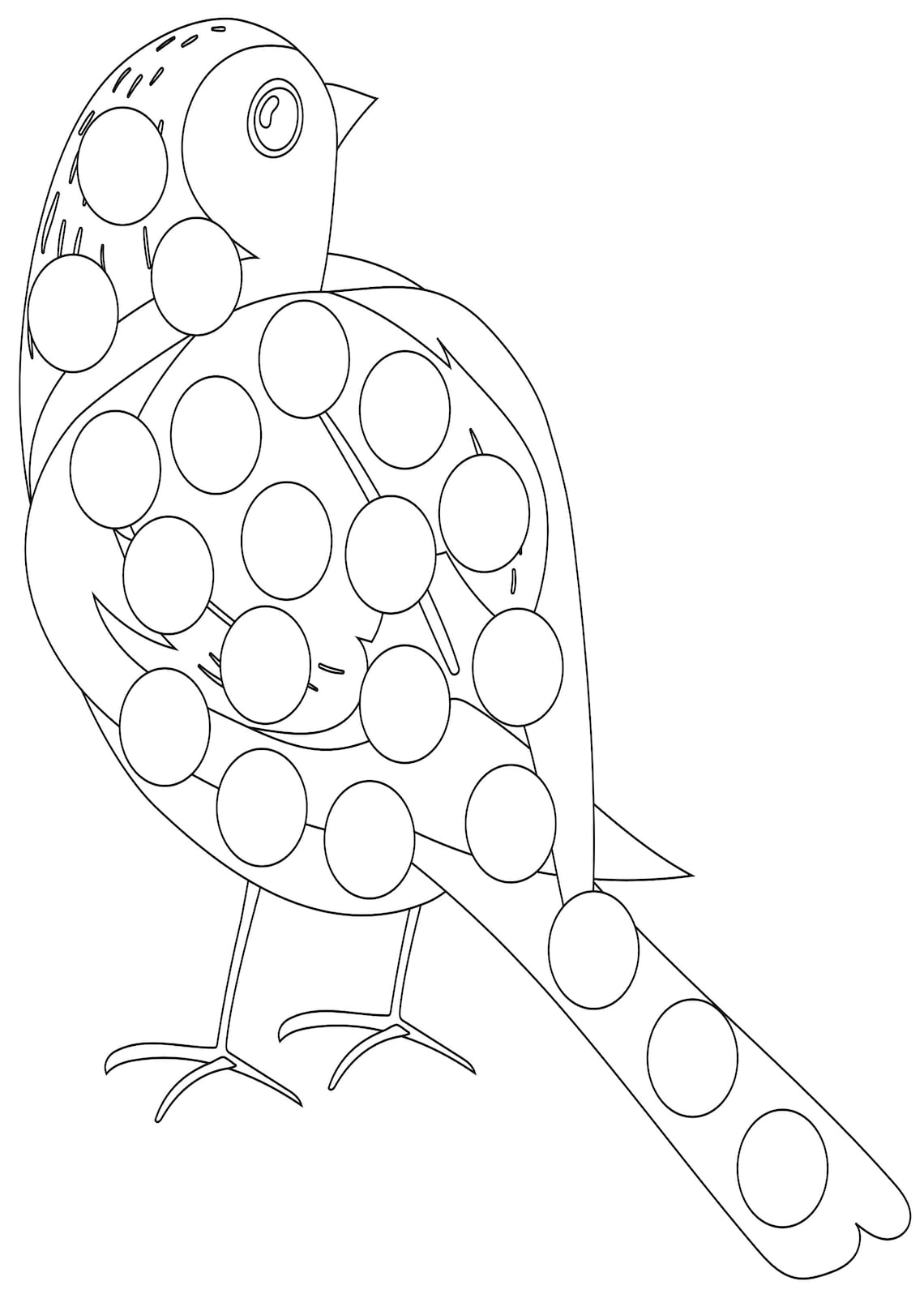 Dot Marker Coloring Pages Insects Coloring Pages