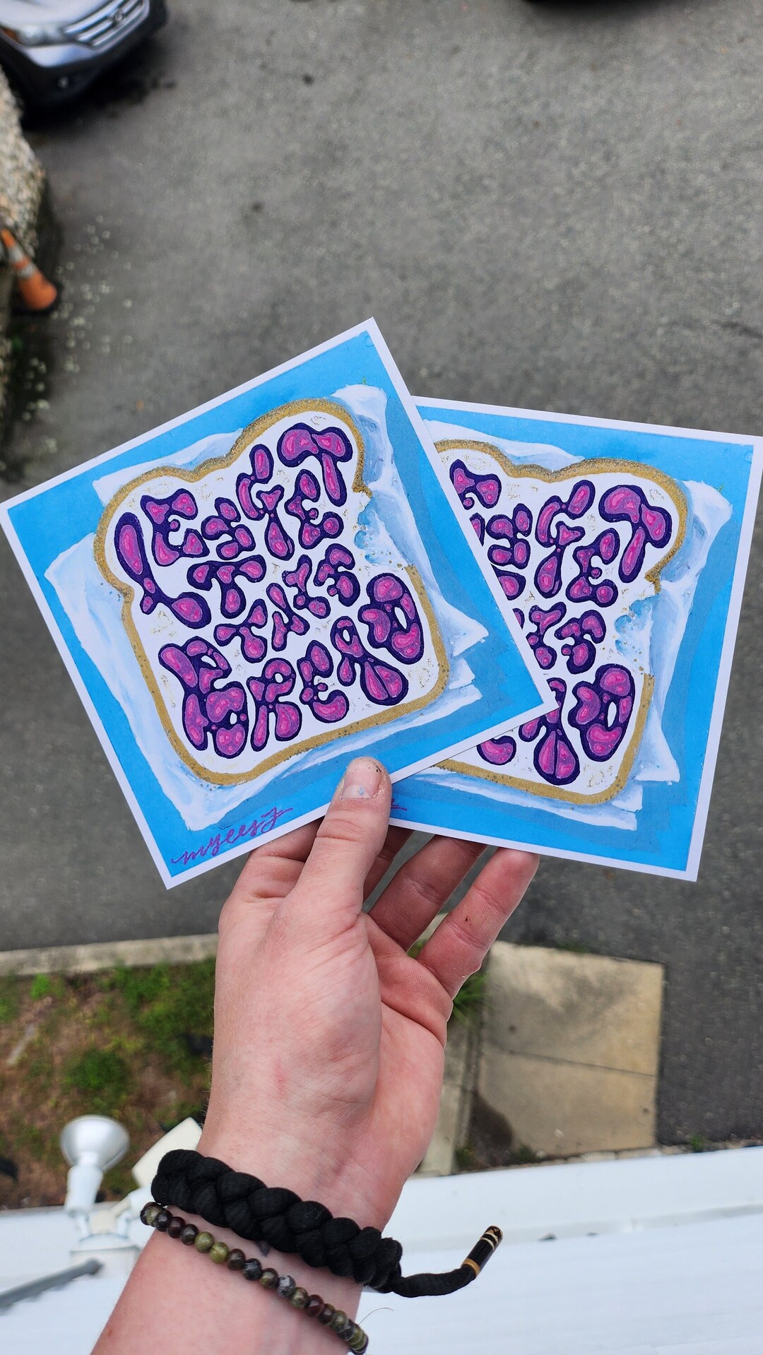 Let's Get This Bread Art Print - Etsy