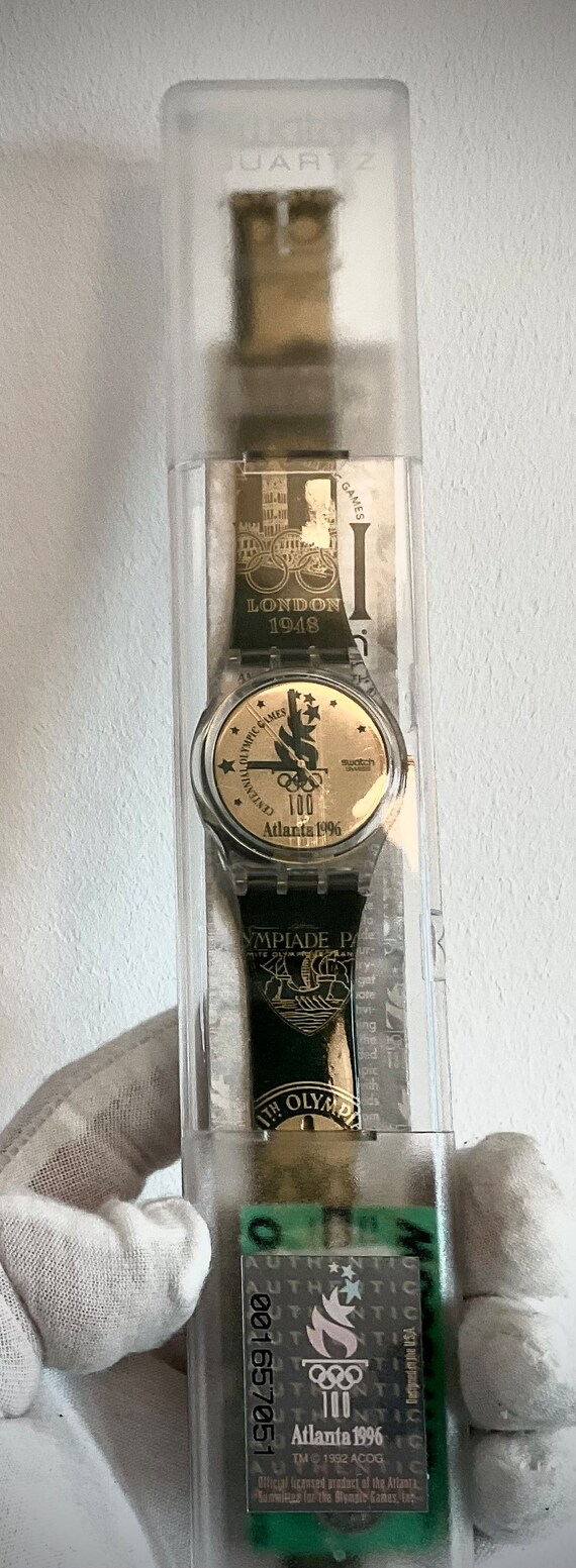 NEW Swatch Watch Vintage 1996 Olympics watch Atlanta … - Gem