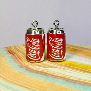 New Diet! Energy Drink & Mini Soda Pop Can Charms With HOOKS Choose ...