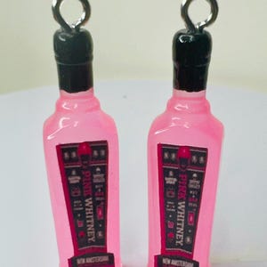 Vodka PINK! Miniature Liquor Bottle Charms With Hooks for Keychains ...