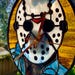 Stained Glass Jason Voorhees Friday the 13th Clock - Etsy