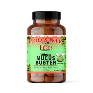 Ultimate Mucus Buster: Herbal Detox Support (60ct) - Etsy