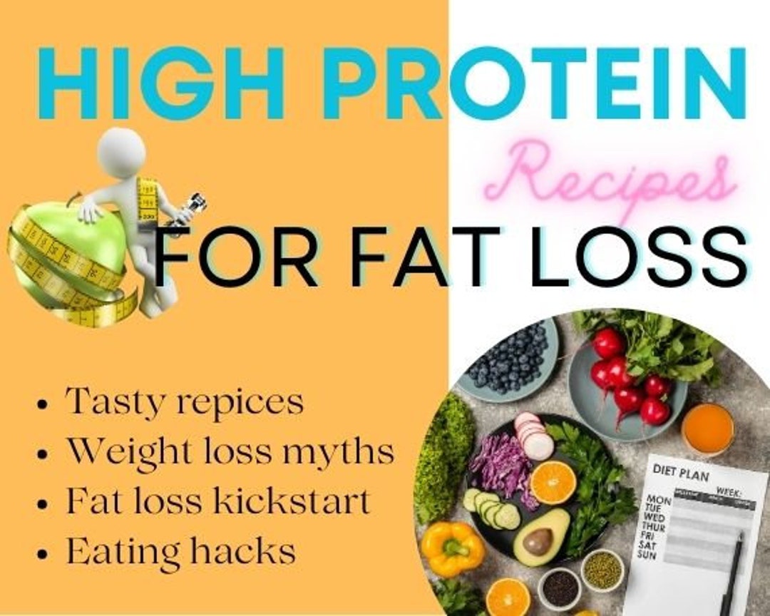 Meal Plan for Fat Loss, High Protein Recipes, 1800kcal Meal Plan to ...