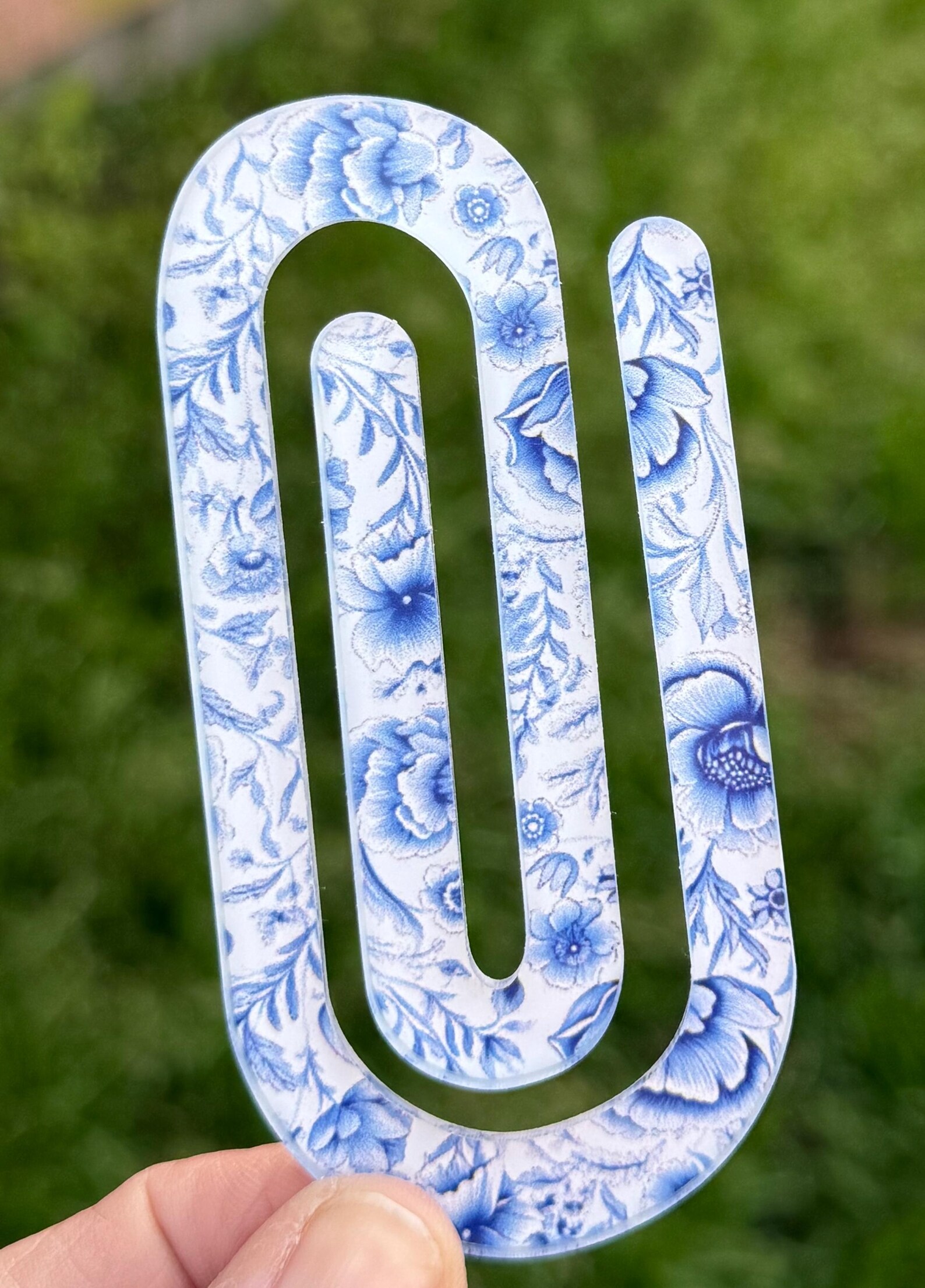 Jumbo Acrylic Paperclips, Teacher Gifts, Book Lovers, Office Supplies ...
