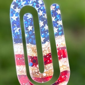 Jumbo Acrylic Paperclips, Teacher Gifts, Book Lovers, Office Supplies ...