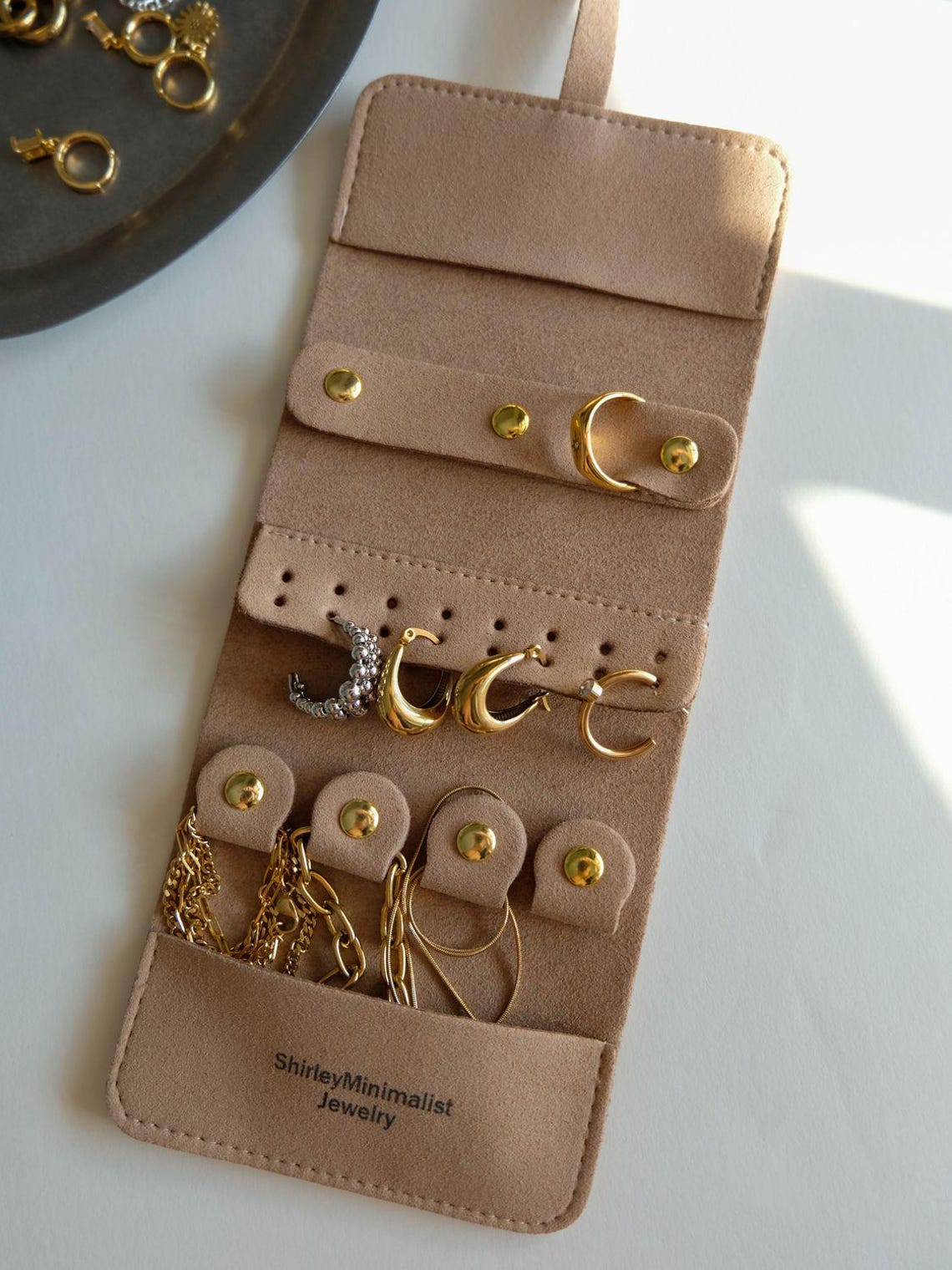 Roll Travel Jewelry Organizer - Etsy