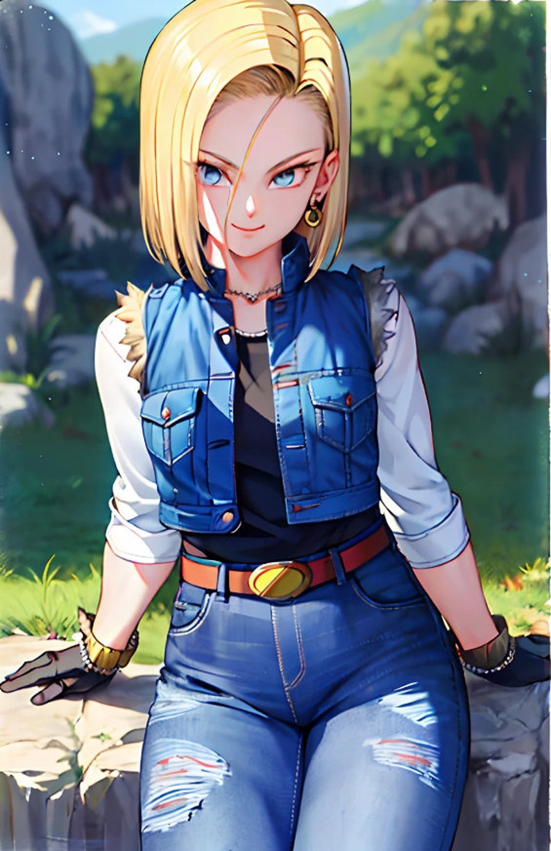 Sexy Anime, 10 Exclusive Images of Sexy Anime Android 18, Realistic ...