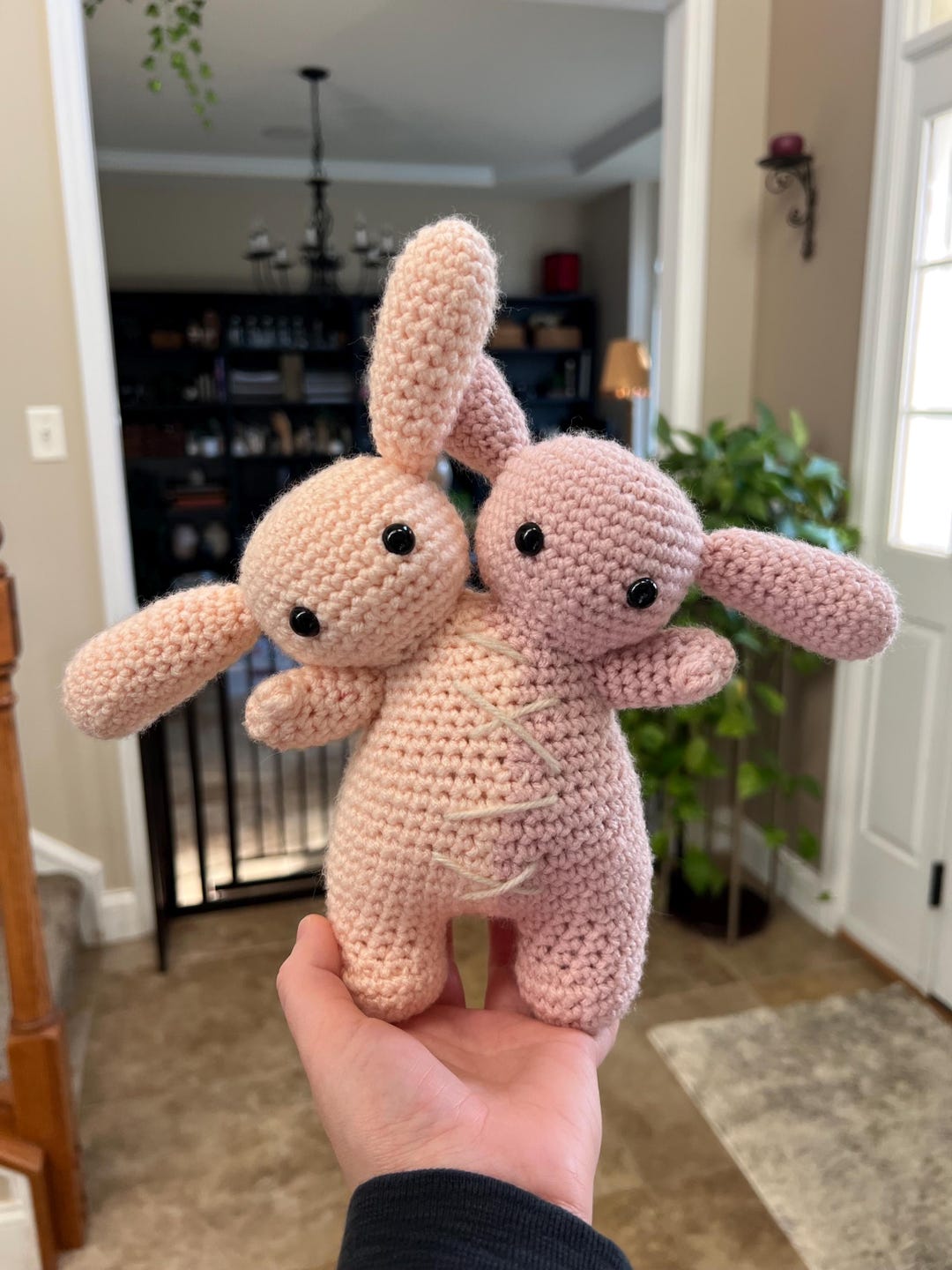 Two Headed Bunny Plush - Etsy