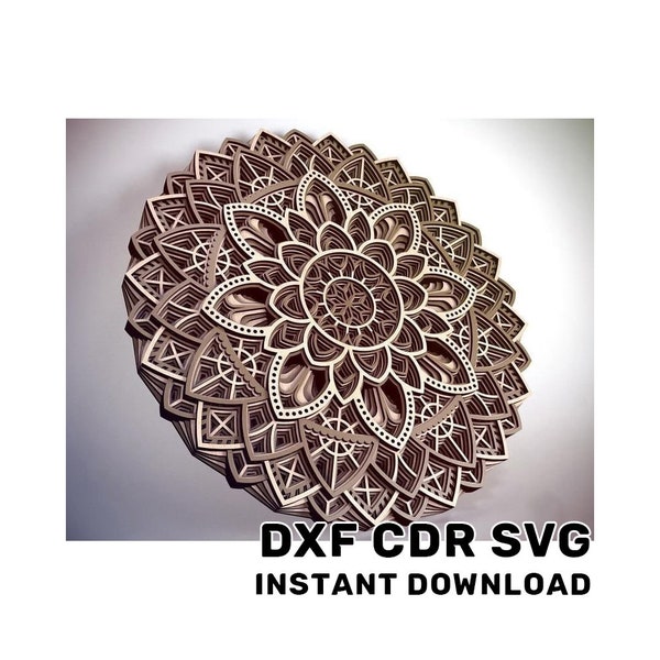 Mandala 3d Pattern - Etsy