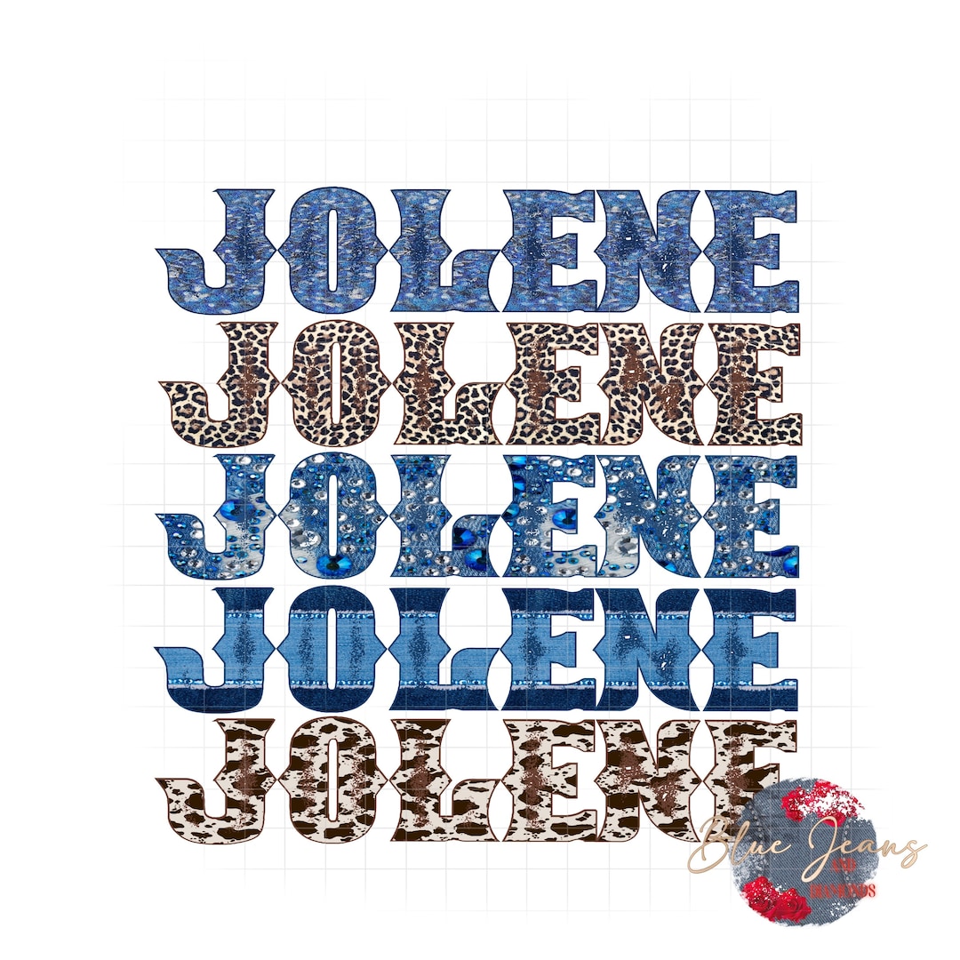 JOLENE Png-country Western Sublimation Digital Design Download-leopard ...