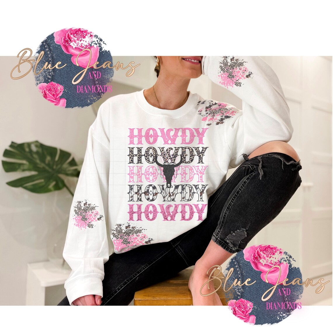 HOWDY HOWDY PNG Stacked Howdy Sublimation Digital Design - Etsy