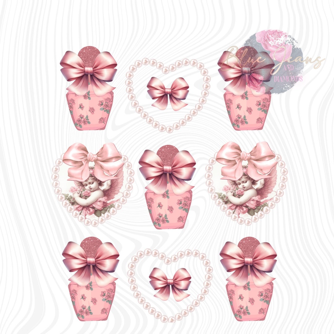 Coquette3x3 Png, Coquette Aesthetic-my Soft Girl Era, Pink Bows ...