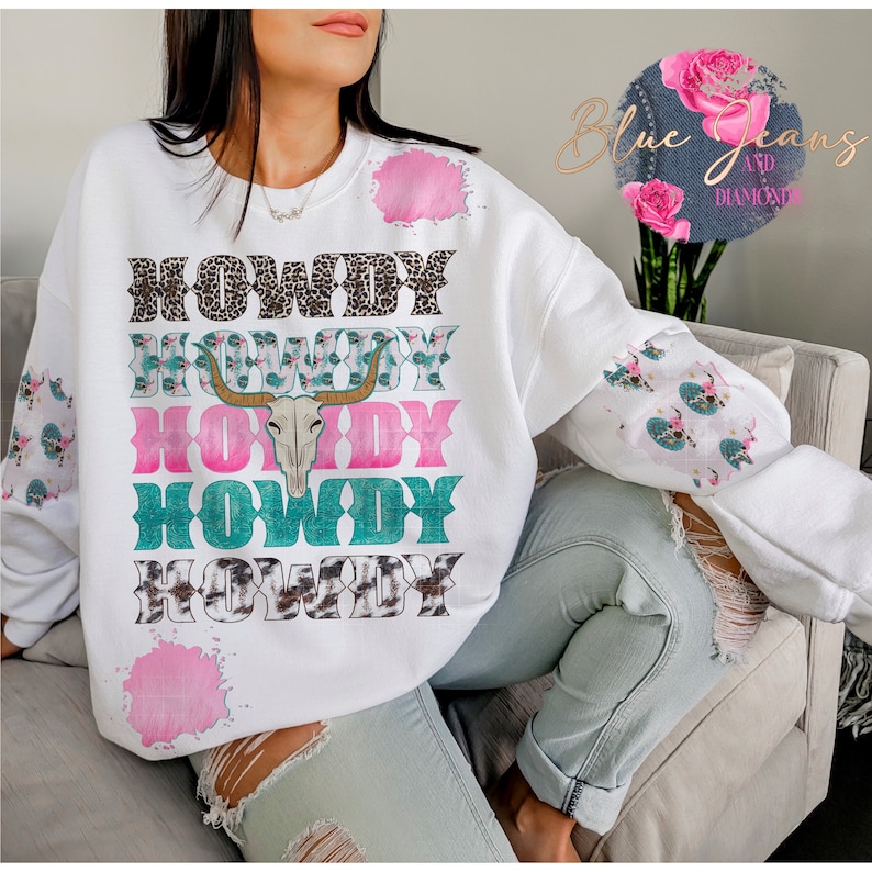 HOWDY PNG Stacked Howdy Sublimation Digital Design Download - Etsy