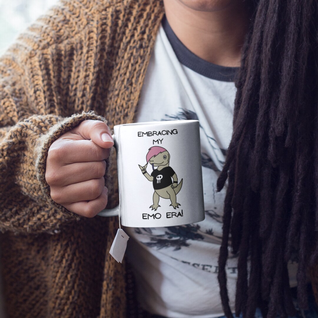 Embracing My Emo Era Mug Emo Mug Emo Gift Gift for Emo Mug - Etsy