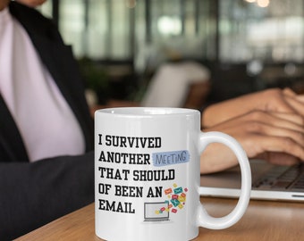 Corporate Email Lingo Mug, Office Mug, Work Mug, Funny Sarcastic Coffee ...