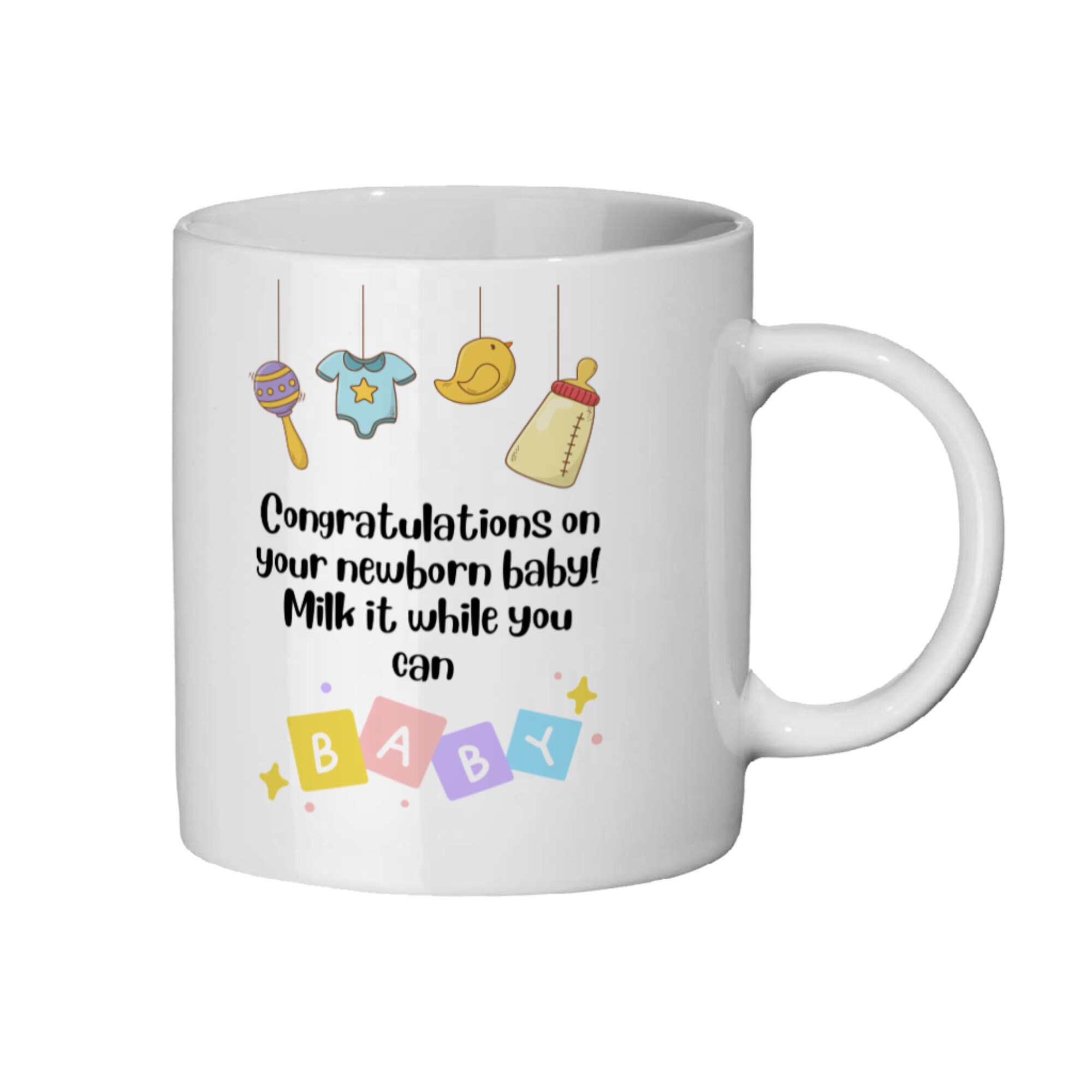 Baby Shower Gift, Baby Shower Mug, Congratulations on Your Baby, Funny ...