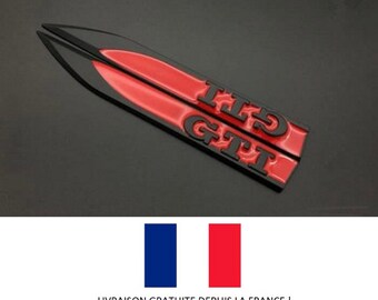 Black Gti Badge - Etsy