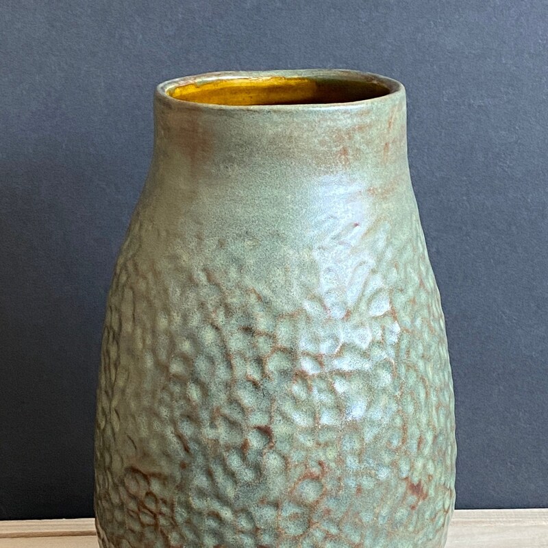 Green Vase - Etsy