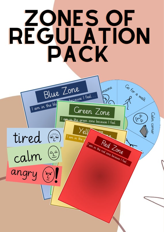 Zones of Regulation Pack Digital Download - Etsy