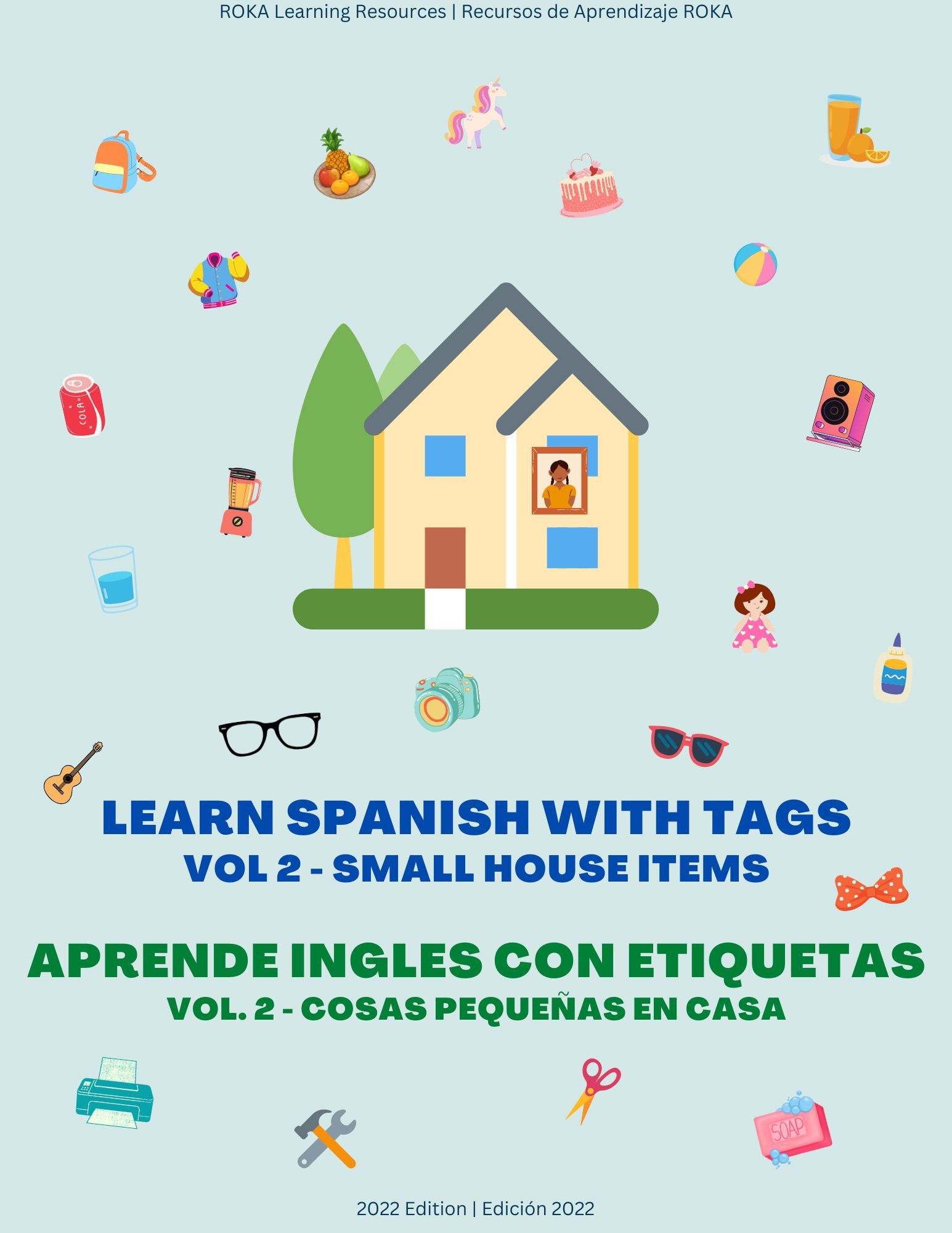 Household Word Labels, Learning Classroom Resources in Spanish ...
