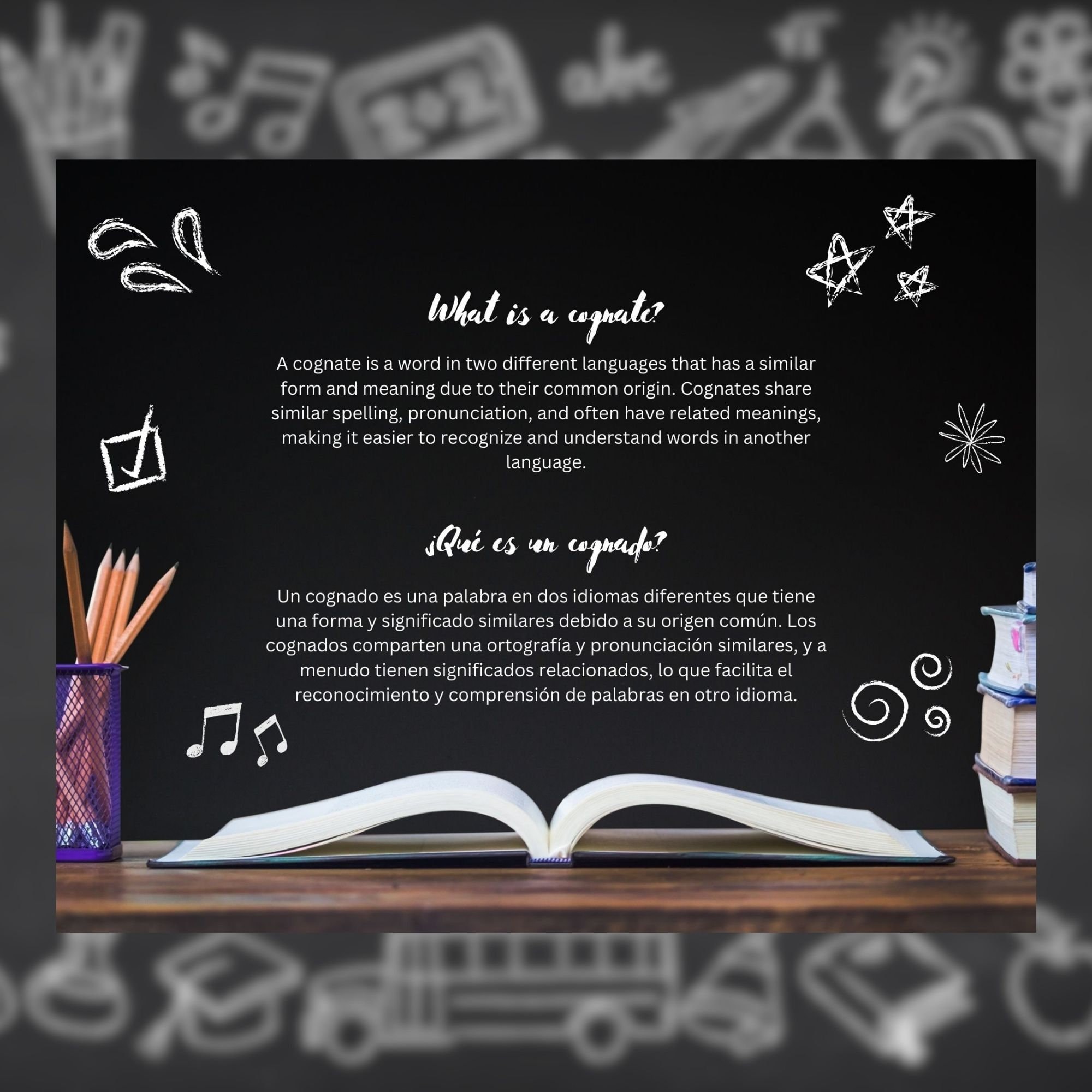 ABC of Cognates - Abcdario De Cognados | Worksheets - Hoas De Trabjo ...