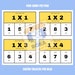 Printable Multiplication Cards With Options | Math Learning ...