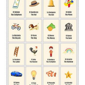 Lotería Mexicana | Modern Mexican Bingo | Loteria Game | Loteria En ...