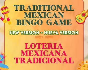 School Safe - Traditional Loteria Mexicana-authentic Mexican Bingo ...