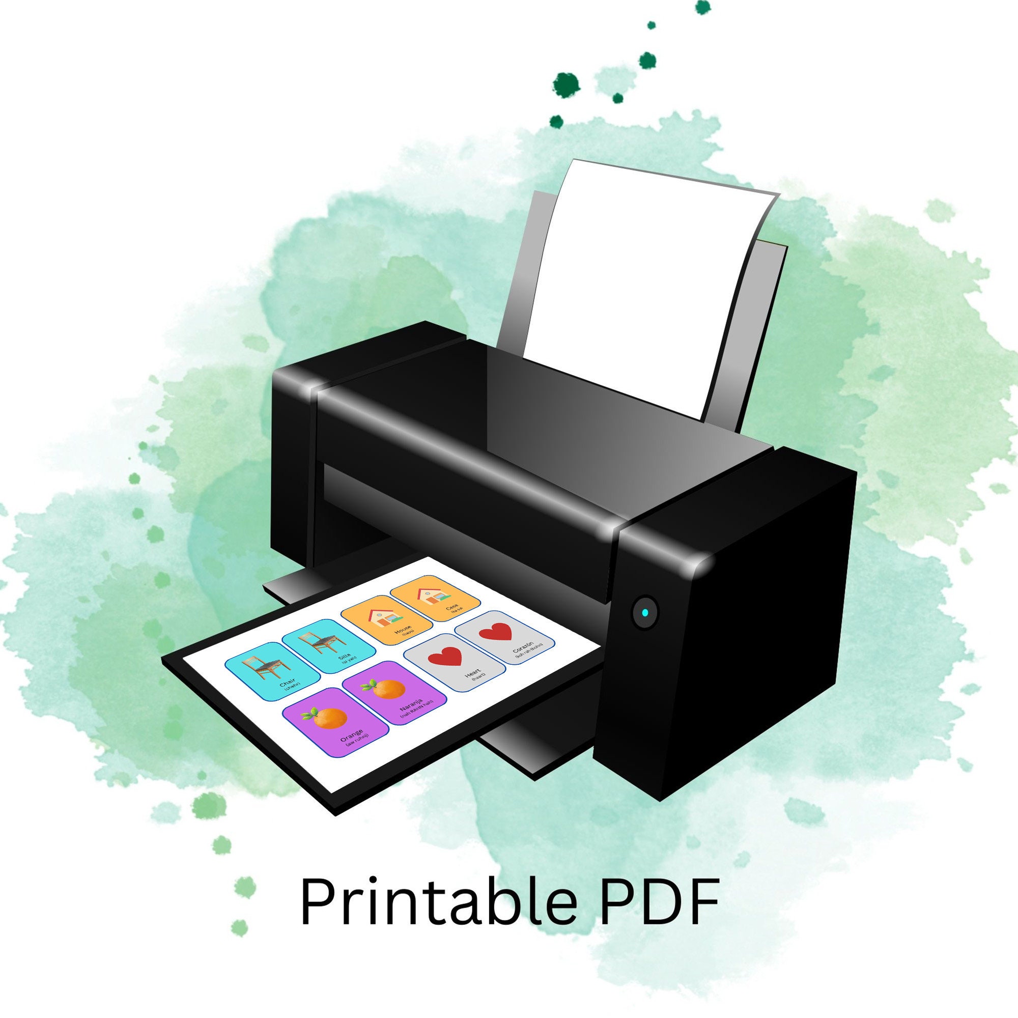 Juego De Memorama | Matching Game | Learn Spanish and English Playing a ...