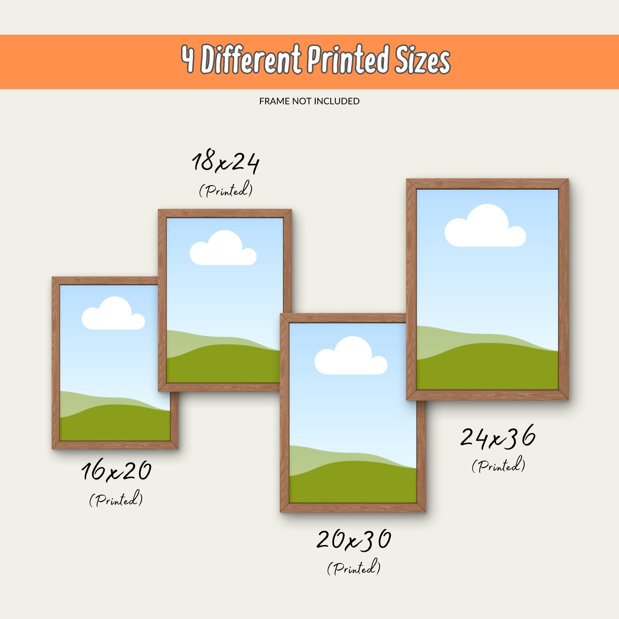 Printed Bilingual English-spanish Educational Posters, Dual Language ...