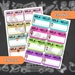 Printable Name Bilingual Labels and Desk Name Plates for School ...