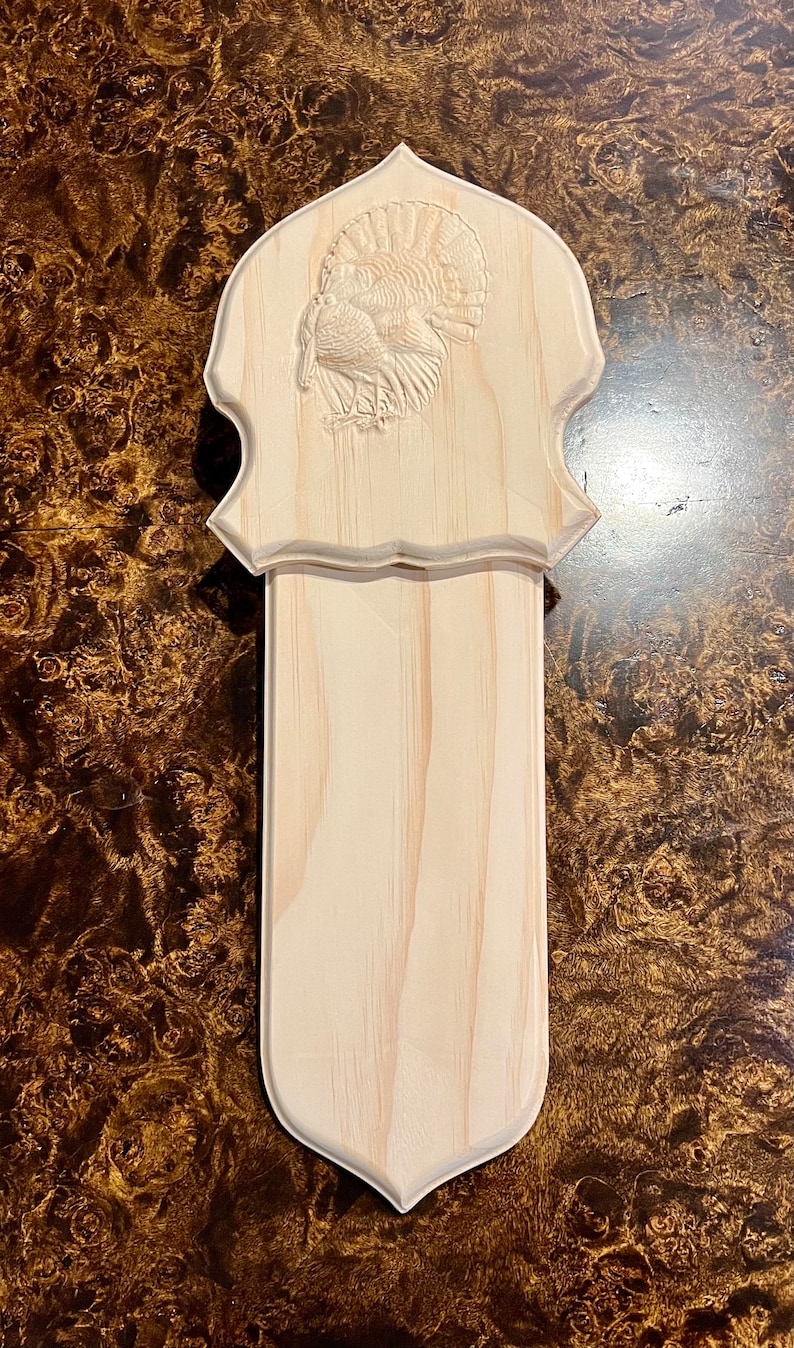 Turkey Fan and Beard Mount - Etsy