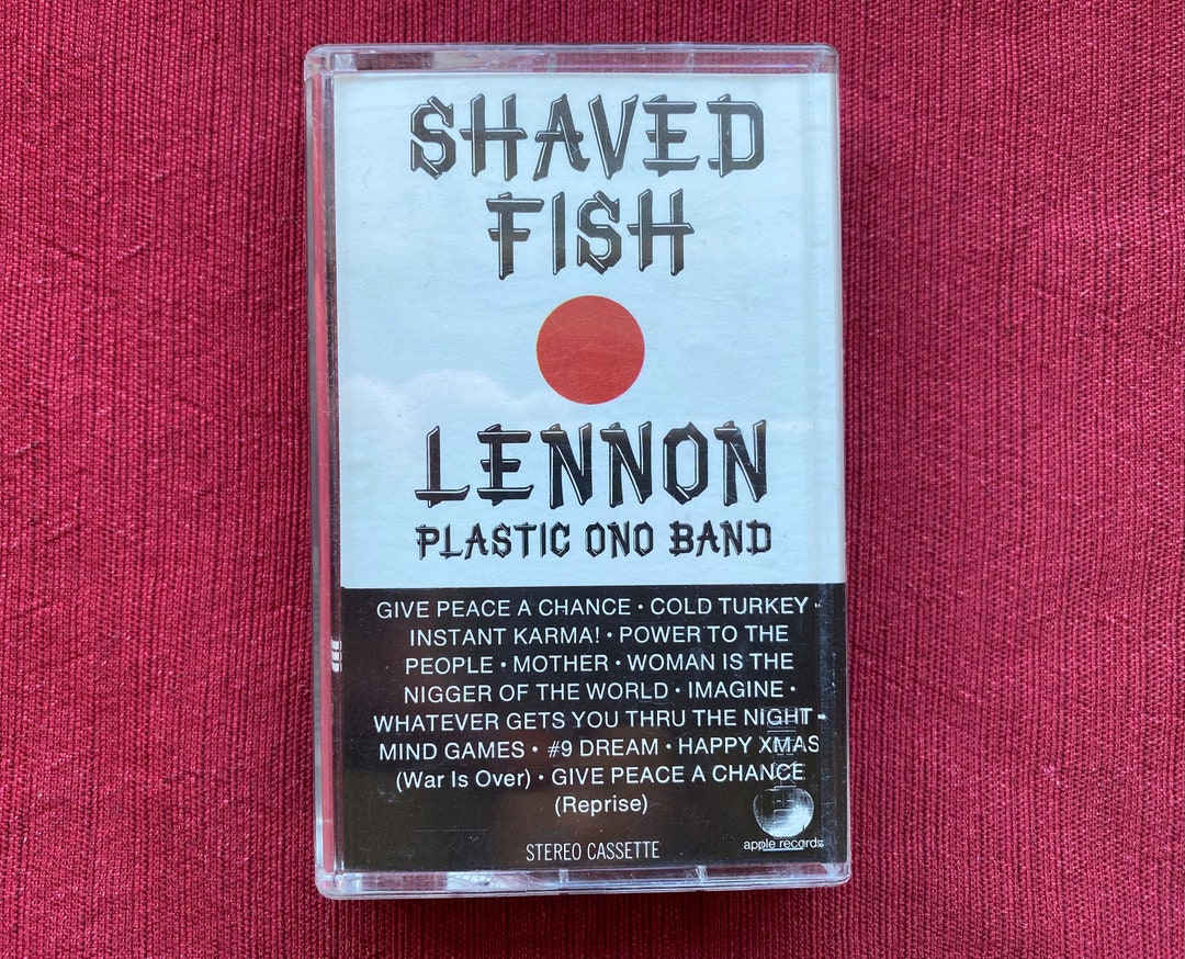 John Lennon, Shaved Fish, Cassette Tape, 1975 - Etsy